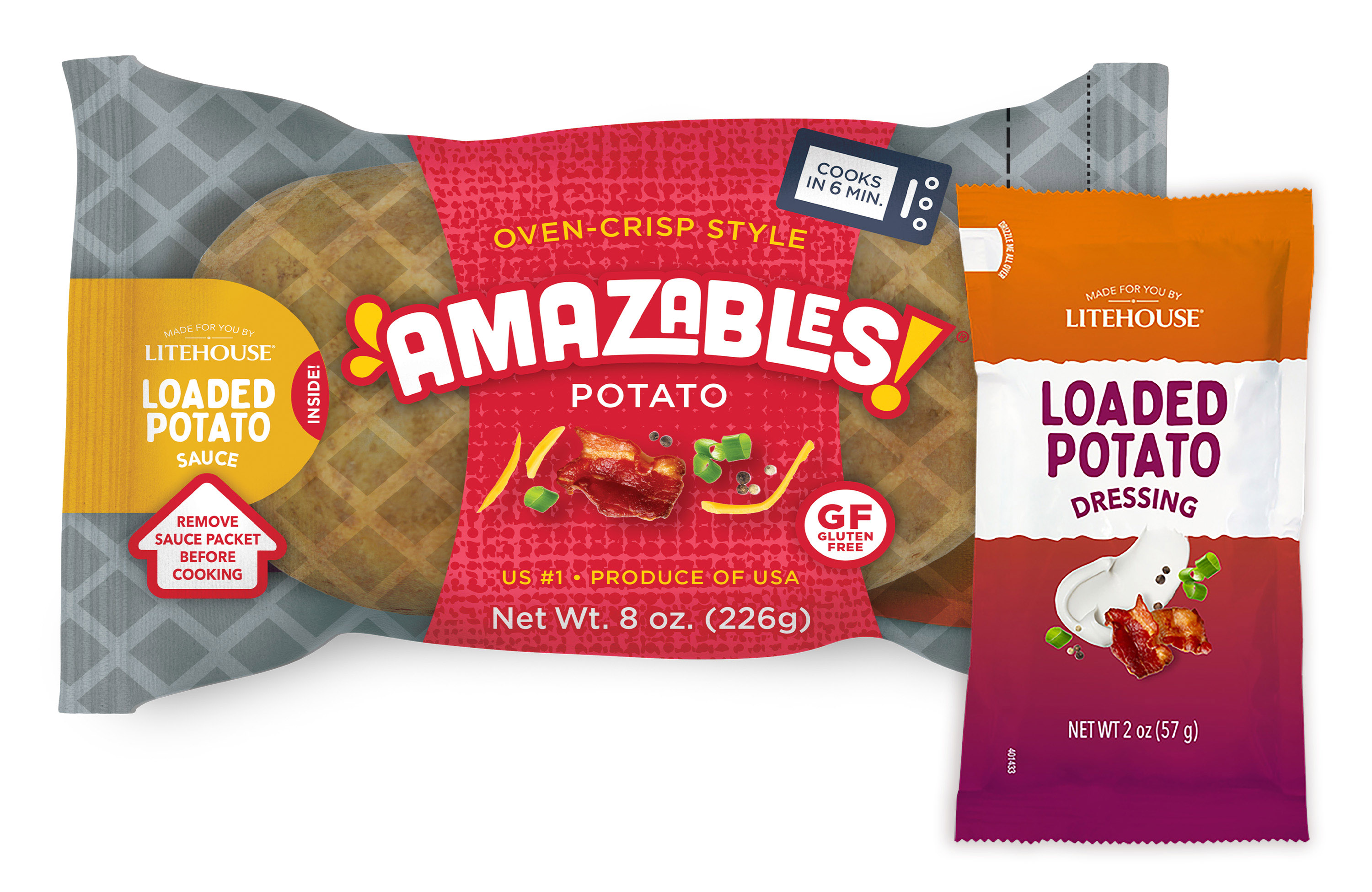 Innovative Packaging for Amazables!® Potatoes by NNZ Inc. and Fresh ...